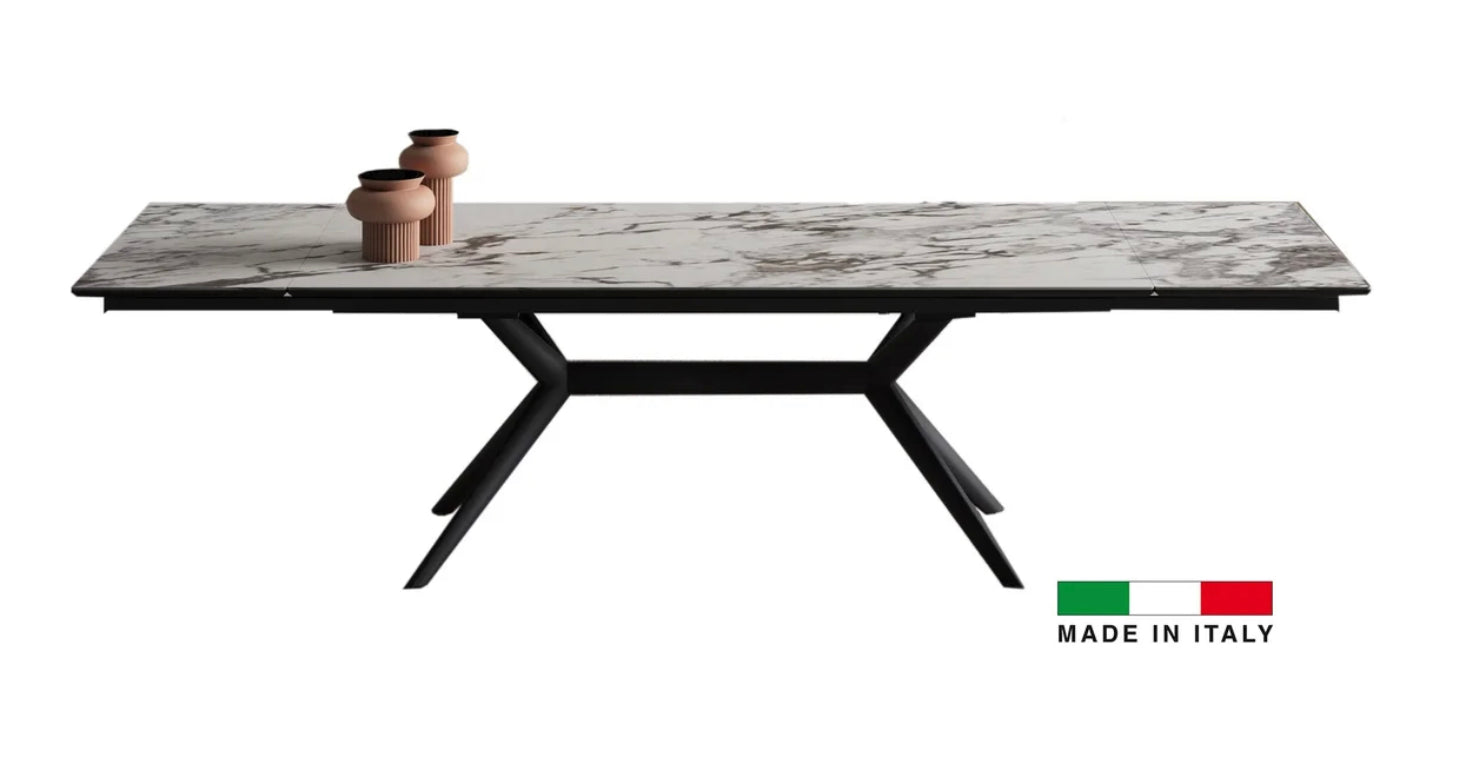 PB-26 Lago Ceramic Top Dining Table - Extension – Palma Brava Home ...