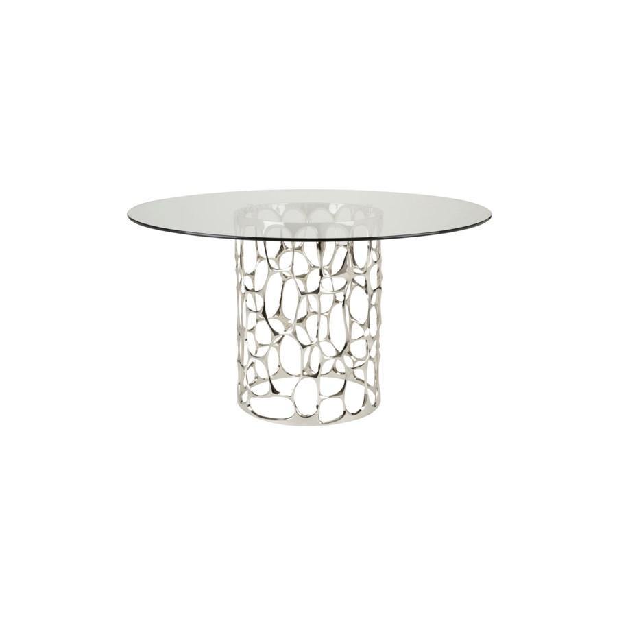 PB-11MAR Round Dining Table -55"D – Palma Brava Home Furnishings