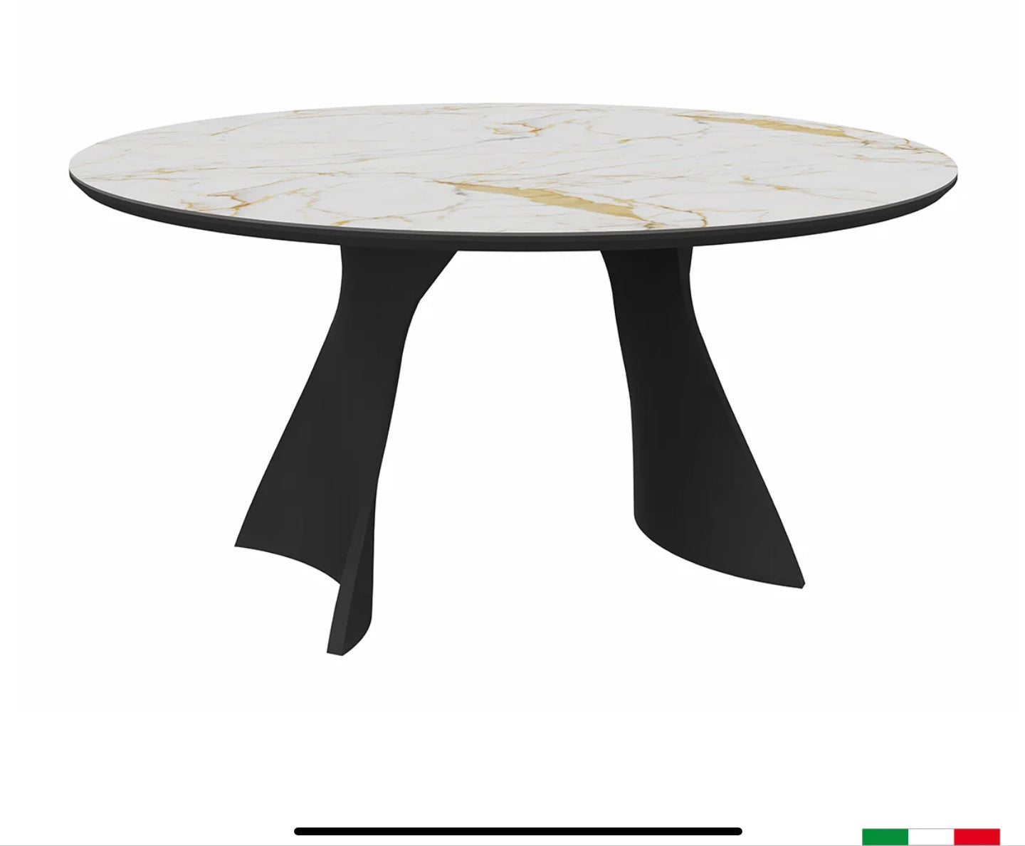 PB-26 Palermo Round Dining Table - 59”D – Palma Brava Home Furnishings