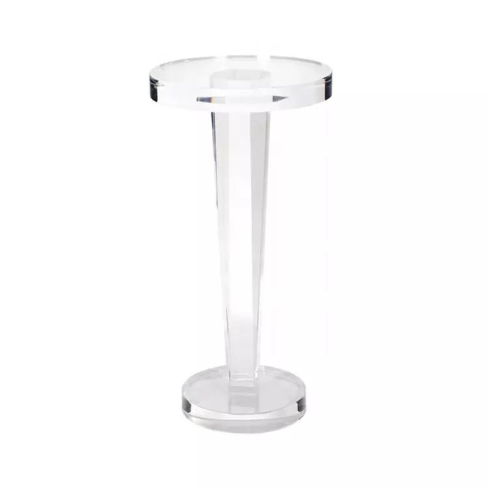 PB-28OSC Acrylic Side Table – Palma Brava Home Furnishings