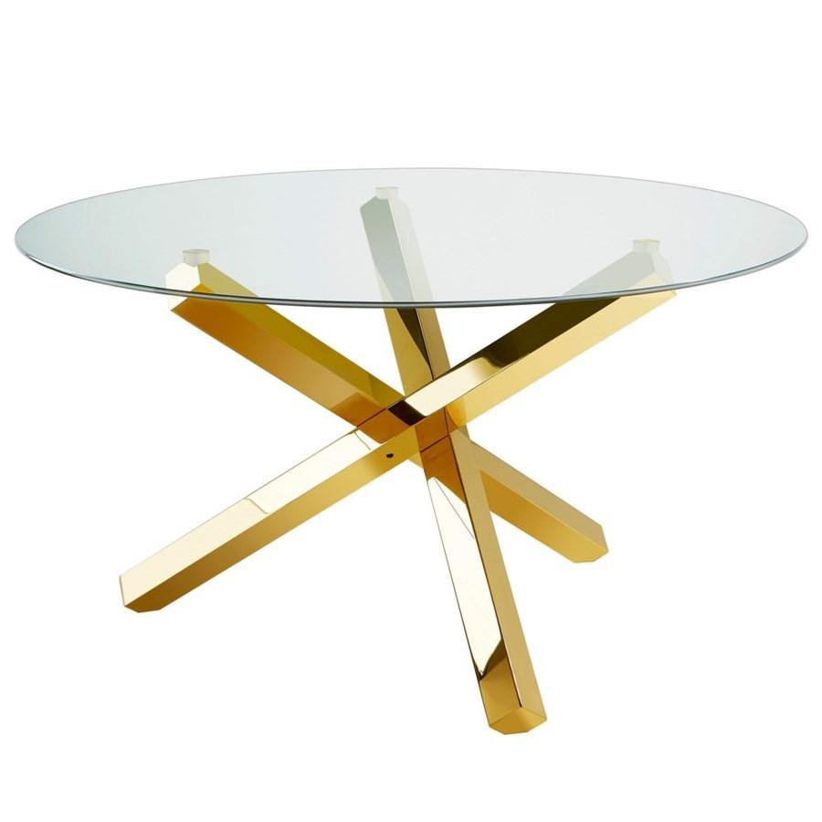 PB-11HEL Round Dining Table- 55D – Palma Brava Home Furnishings